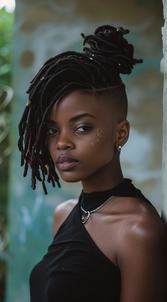 40 Locs with Undercut Women Hairstyles: Bold and Beautiful Ideas ...