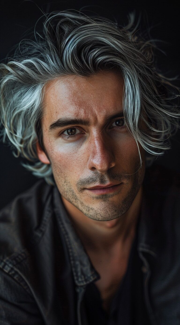 17 Black and White Hairstyles for Men: Stand Out with These Trendy ...