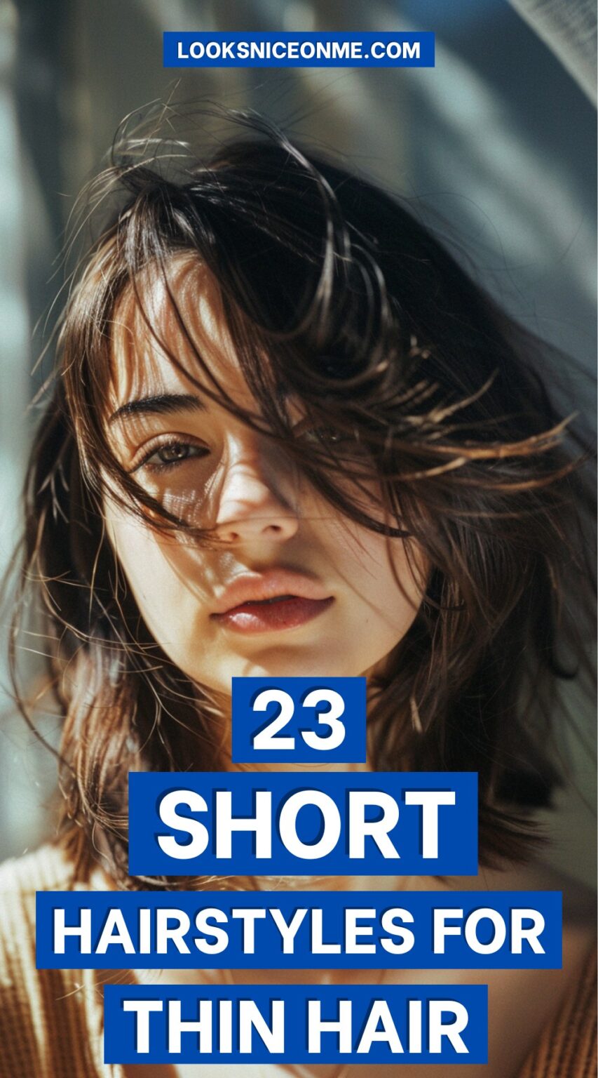 28 Short Hairstyles for Thin Hair: Stunning Ideas to Boost Volume and ...