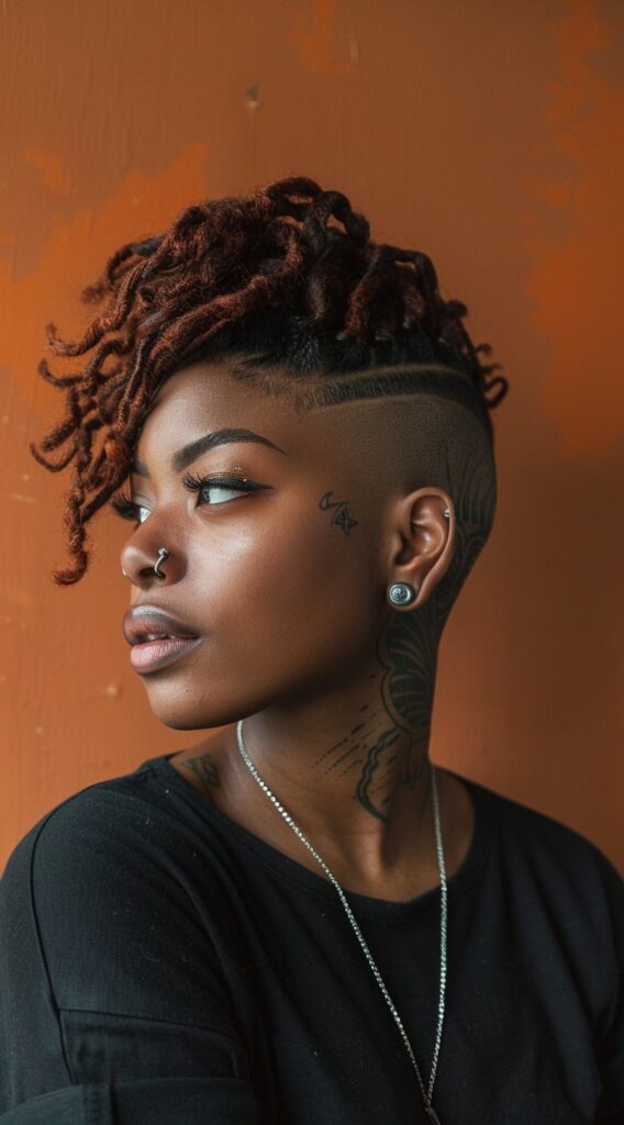 40 Locs with Undercut Women Hairstyles: Bold and Beautiful Ideas ...