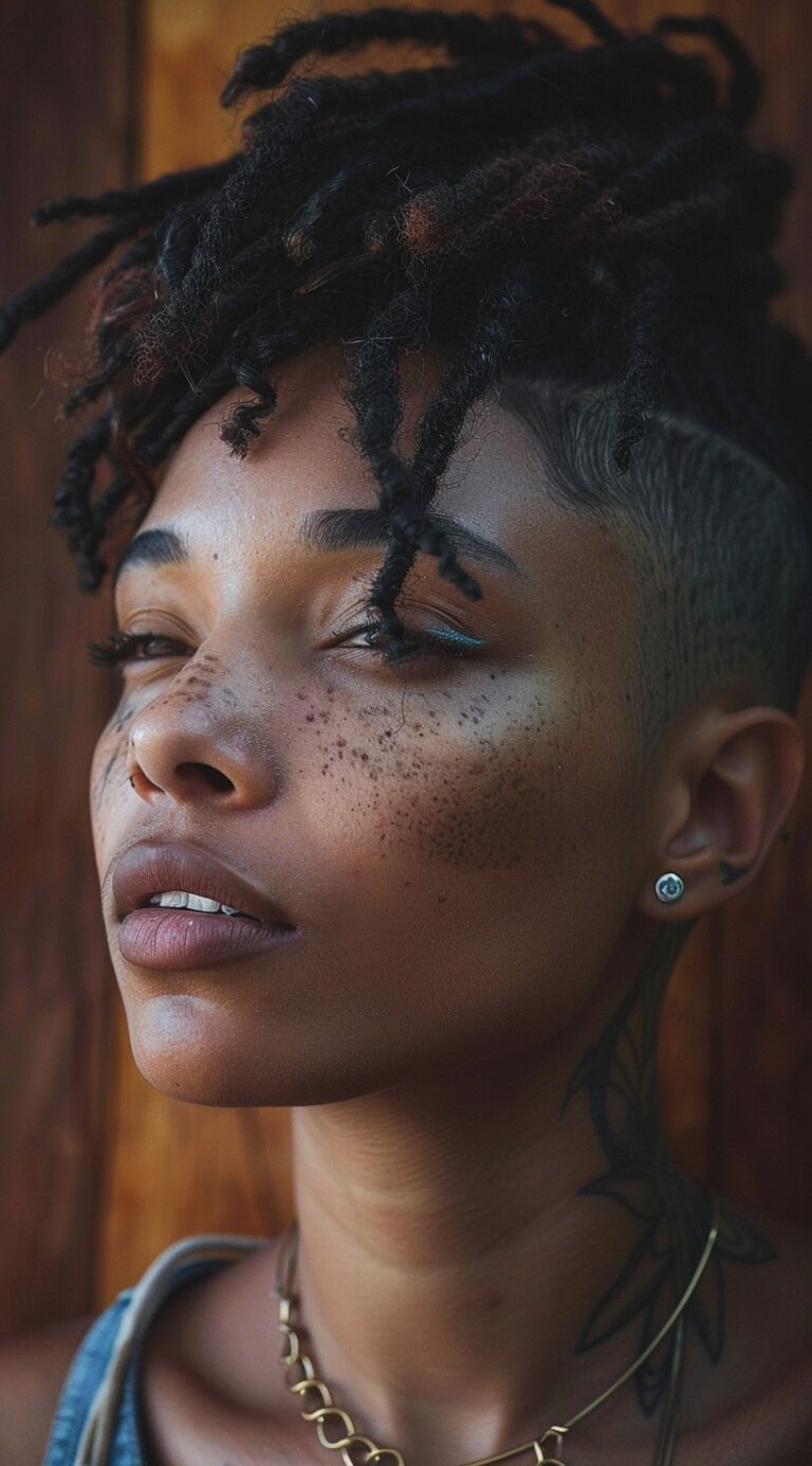 40 Locs with Undercut Women Hairstyles: Bold and Beautiful Ideas ...