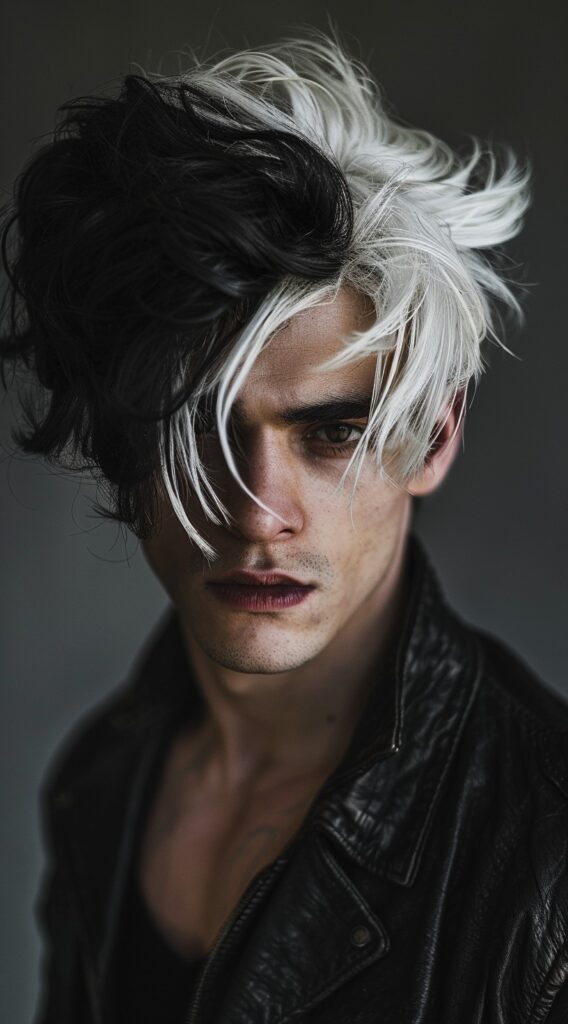 17 Black and White Hairstyles for Men: Stand Out with These Trendy ...