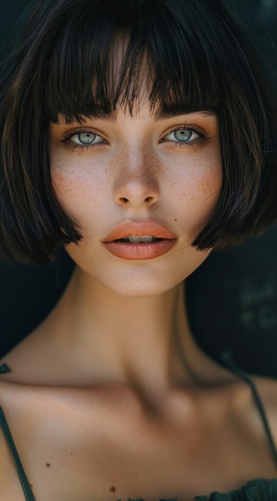 30 Short Hairstyles with Wispy Bangs: Trendy Ideas You'll Love ...