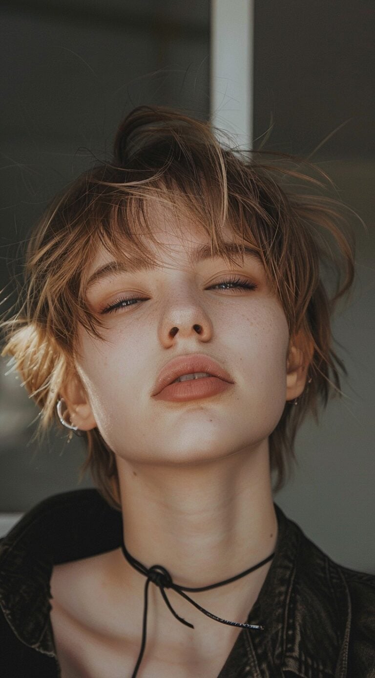 30 Short Hairstyles with Wispy Bangs: Trendy Ideas You'll Love ...