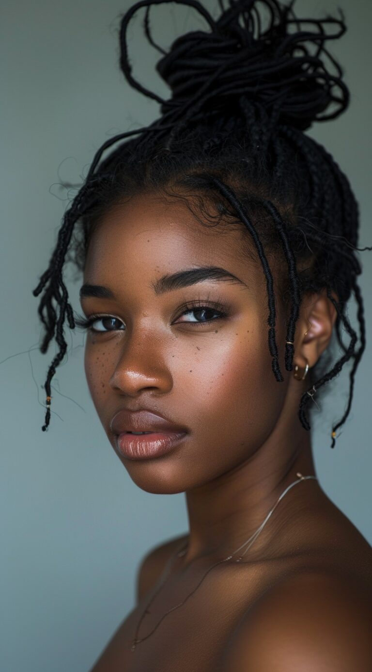 19 Thin Locs Hairstyles: Creative Looks for Modern Women | LooksNiceOnMe