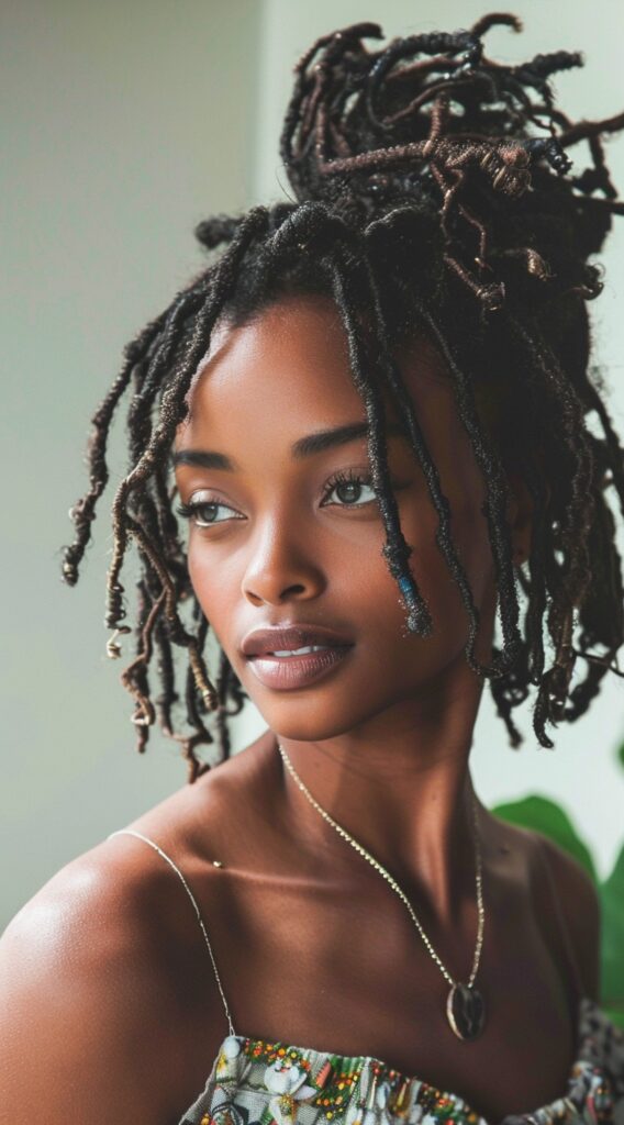 19 Thin Locs Hairstyles: Creative Looks for Modern Women | LooksNiceOnMe
