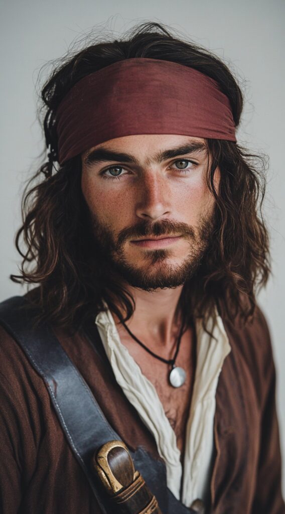 36 Pirate Hairstyles for Men: Rugged and Authentic Looks for Halloween ...