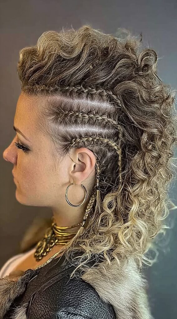 25 Viking Hairstyles for Women with Short Hair: Unleash Your Inner ...
