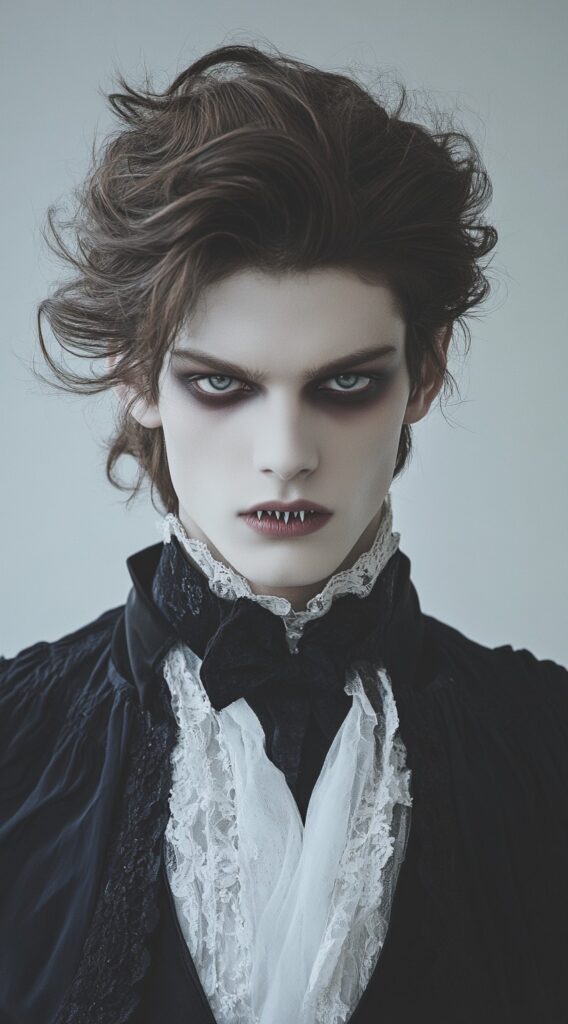 29 Vampire Hairstyles for Men: Stand Out This Halloween | LooksNiceOnMe
