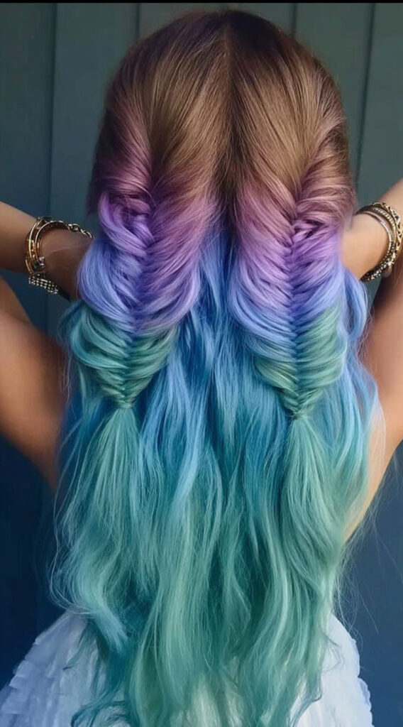 28 Mermaid Hairstyles: Dive into These Magical Looks for Halloween ...