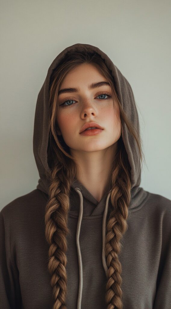 24 Hoodie Hairstyles to Try: Easy and Stylish Ideas for Every Hair Type ...
