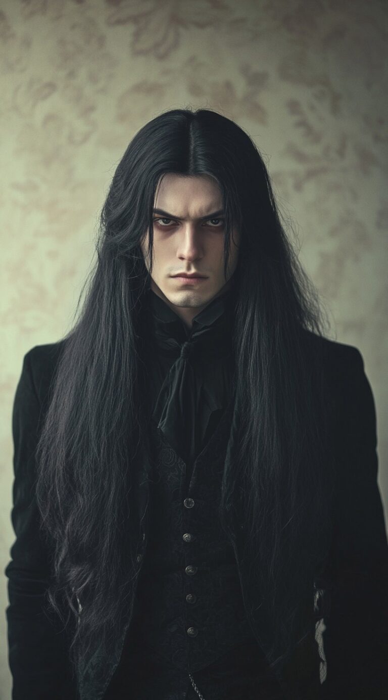 29 Vampire Hairstyles for Men: Stand Out This Halloween | LooksNiceOnMe