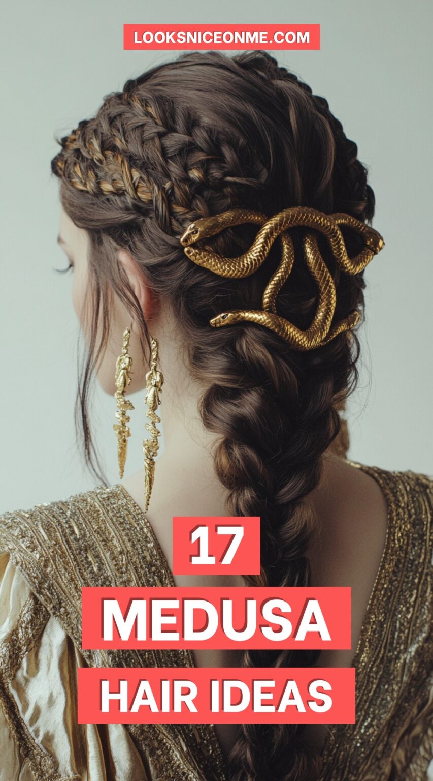 22 Medusa Hair Ideas: Spellbinding Halloween Hairstyles to Try This ...