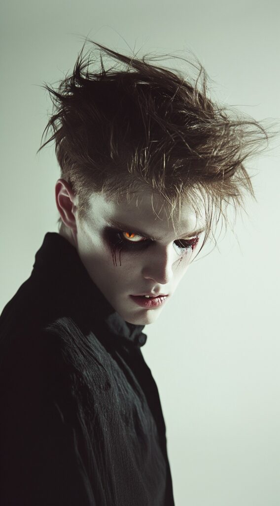 29 Vampire Hairstyles for Men: Stand Out This Halloween | LooksNiceOnMe