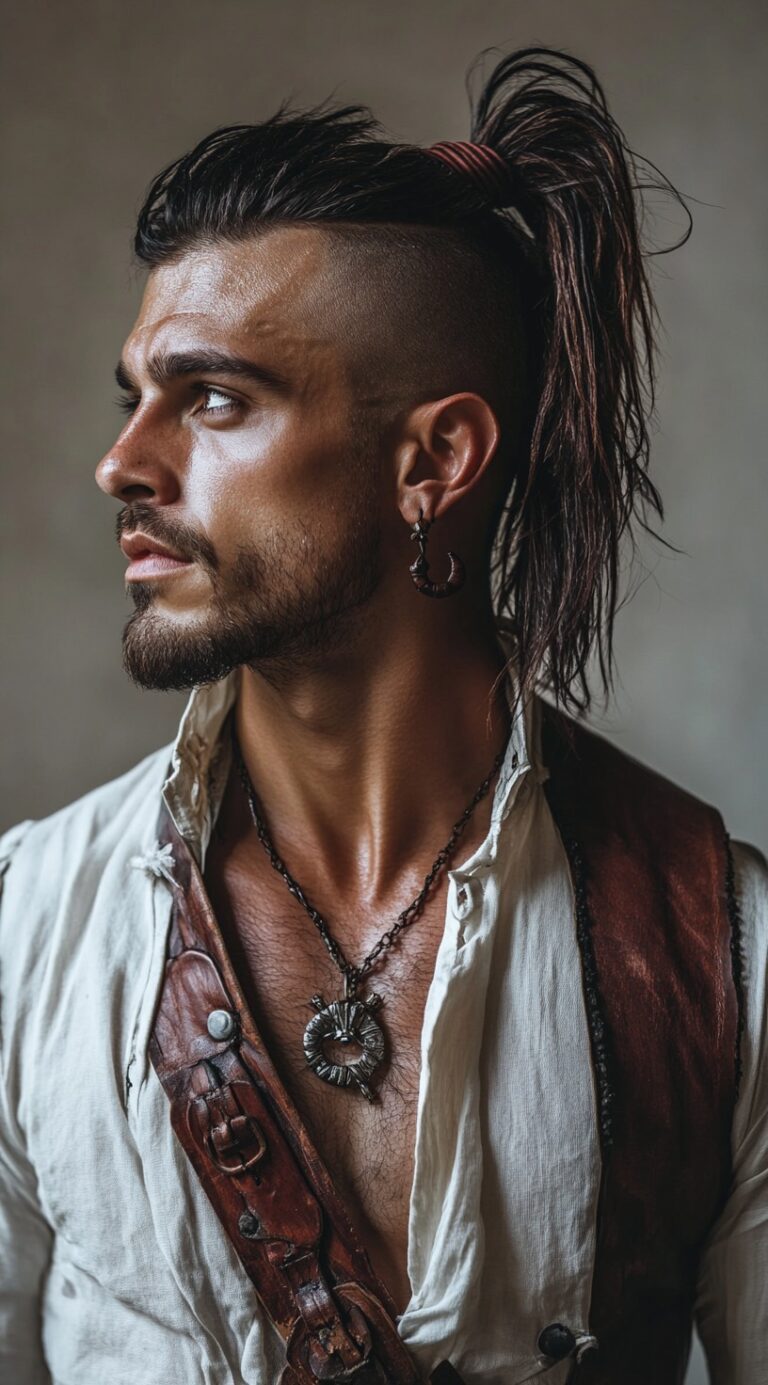 36 Pirate Hairstyles for Men: Rugged and Authentic Looks for Halloween ...