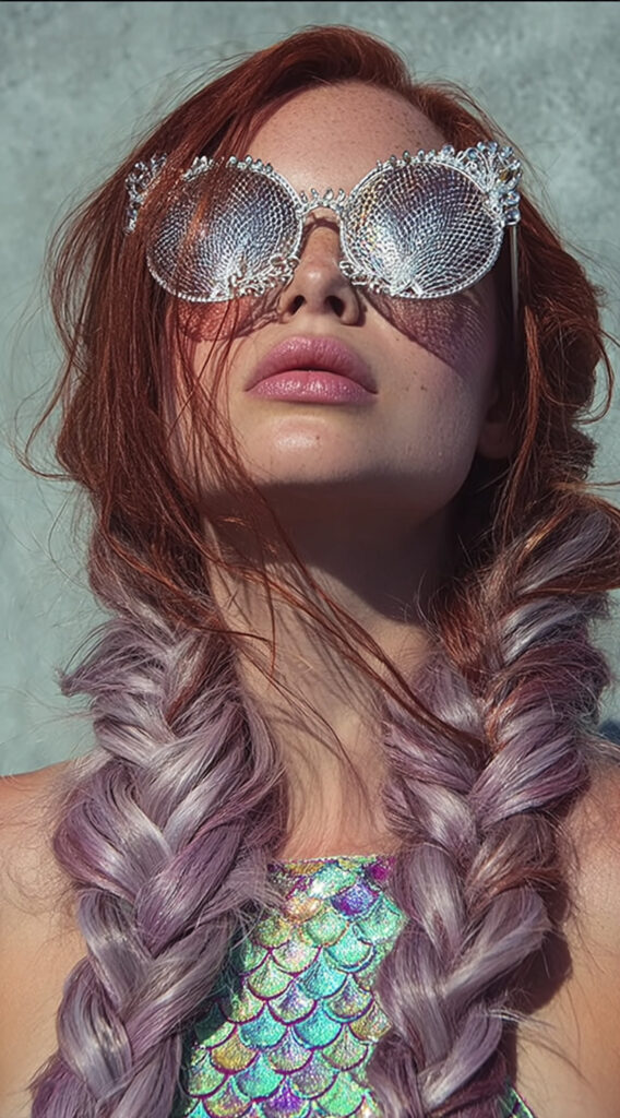 28 Mermaid Hairstyles: Dive into These Magical Looks for Halloween ...