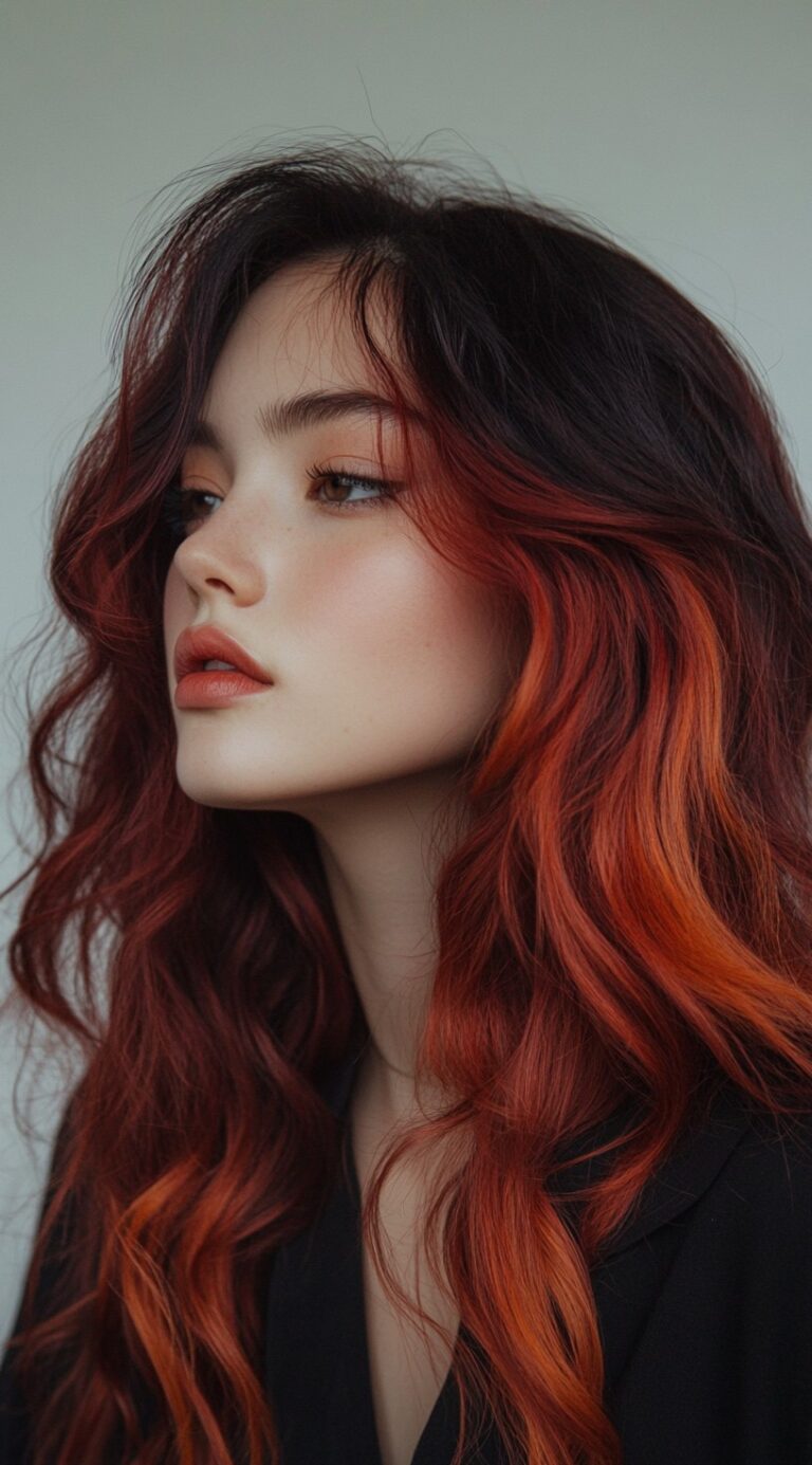 17 Red Copper Balayage Ideas: Stunning Ways to Add Warmth and Style to ...