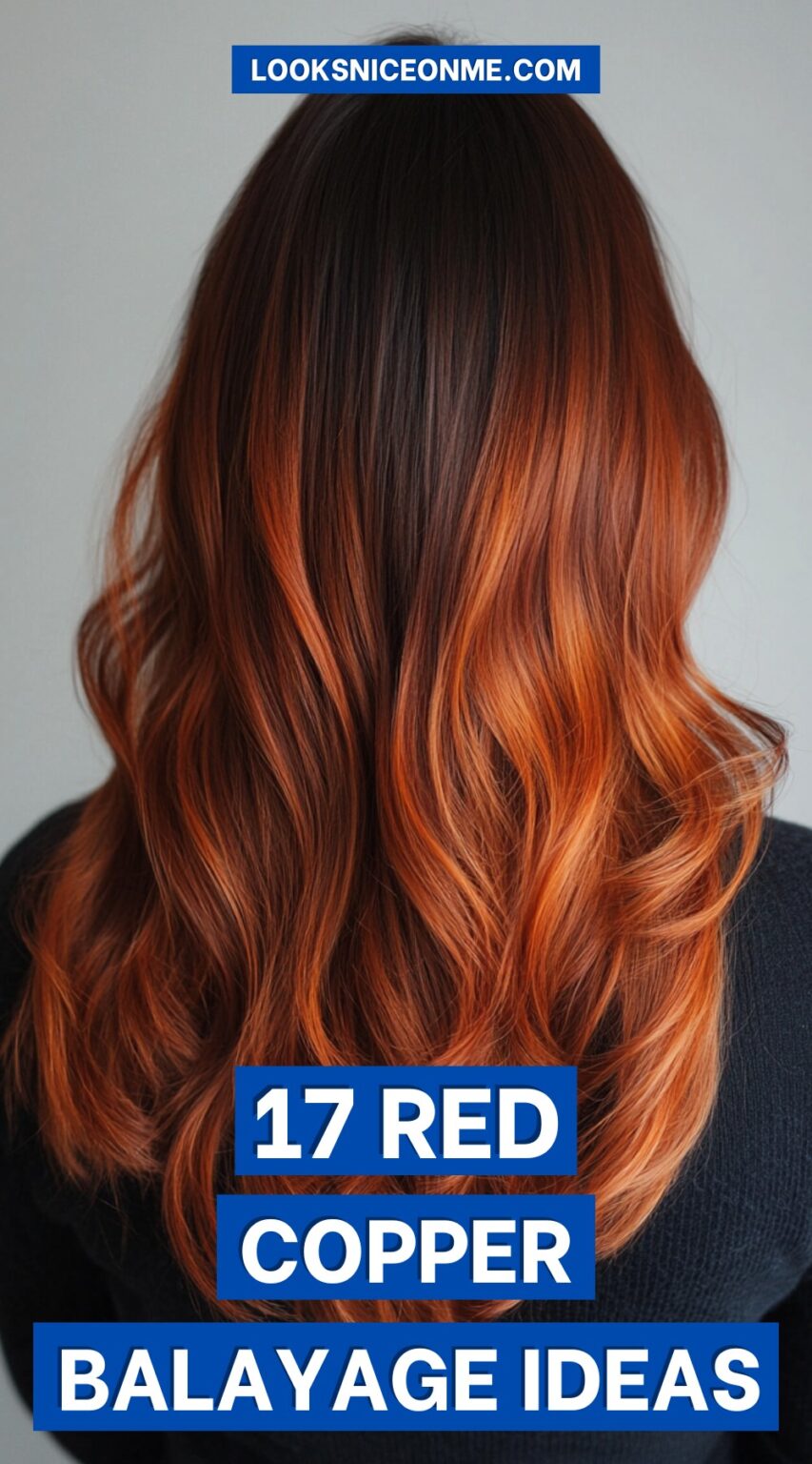 17 Red Copper Balayage Ideas: Stunning Ways to Add Warmth and Style to ...
