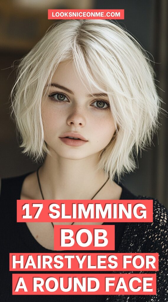 17 Slimming Bob Hairstyles for Round Face Shapes: Fresh Ideas for a ...