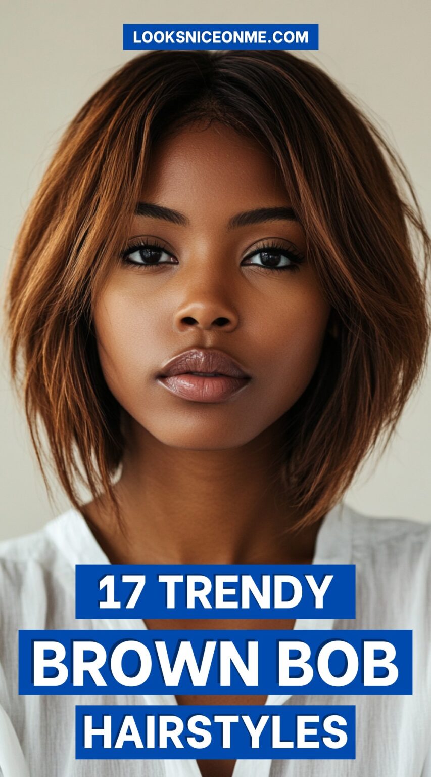 17 Trendy Brown Bob Hairstyles: Stylish Ideas to Revamp Your Look ...