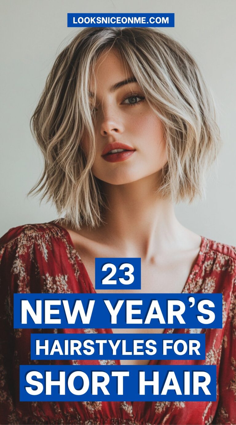 23 New Year's Hairstyles for Short Hair: Stunning Ideas to Ring in 2025 ...