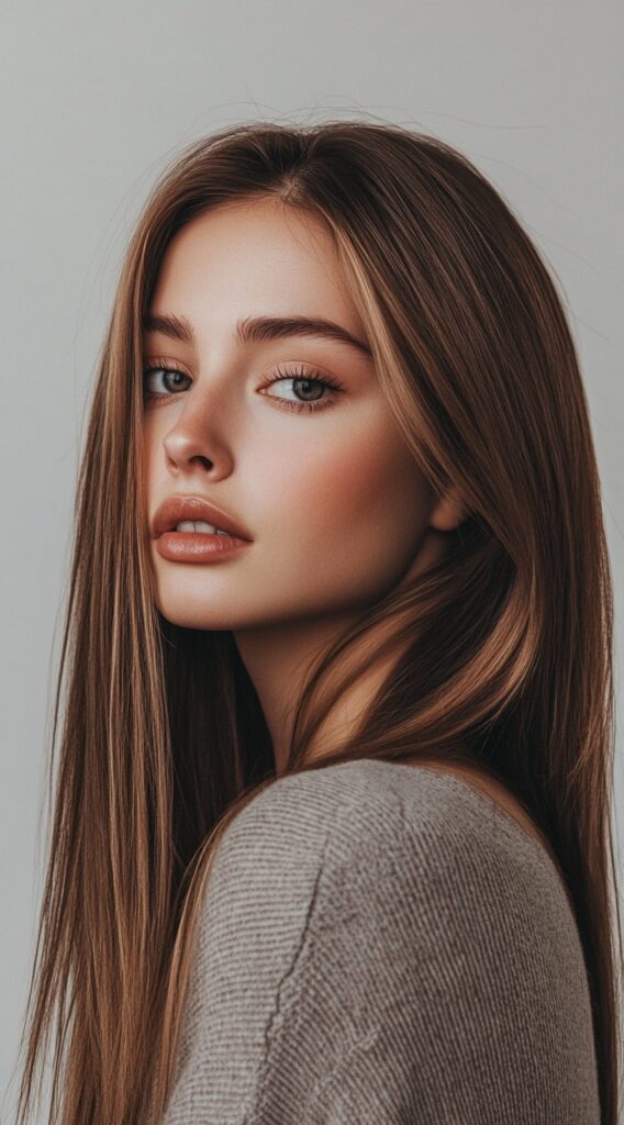 24 Gorgeous Straight Hairstyles: Chic and Effortless Ideas for a ...