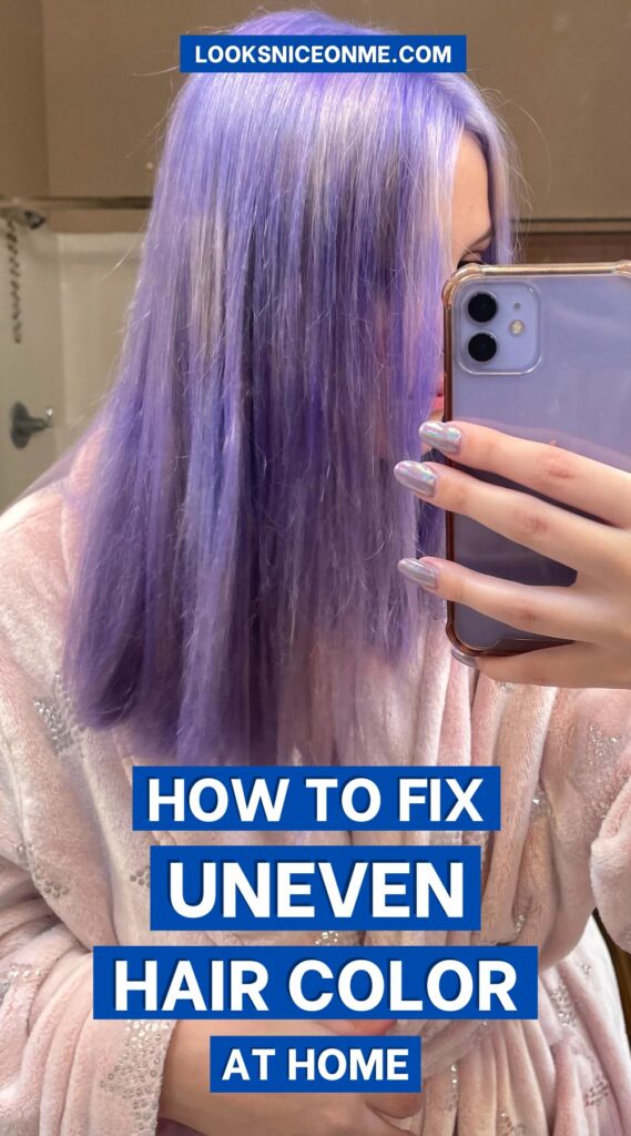 How to Fix Uneven Hair Color at Home: Easy Solutions for a Perfect ...