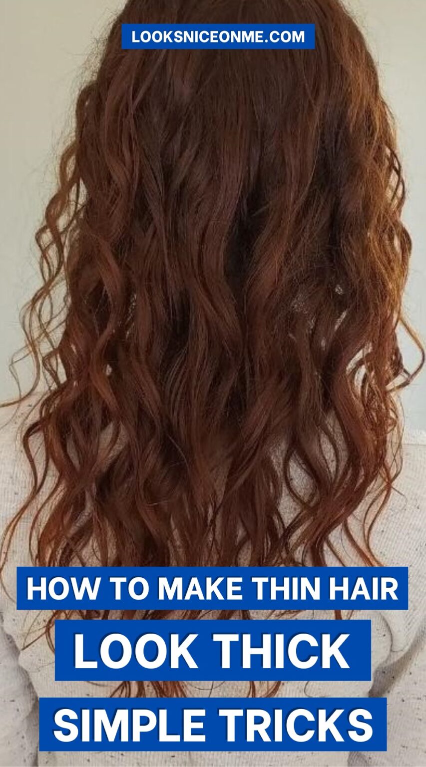 How to Make Thin Hair Look Thick: Simple Tricks for Fuller Volume ...
