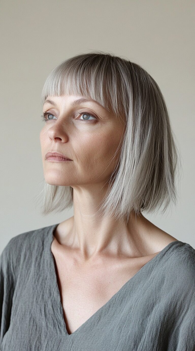 19 Flawless Fine Hair with Bangs Hairstyles: Creative Ideas to Add ...