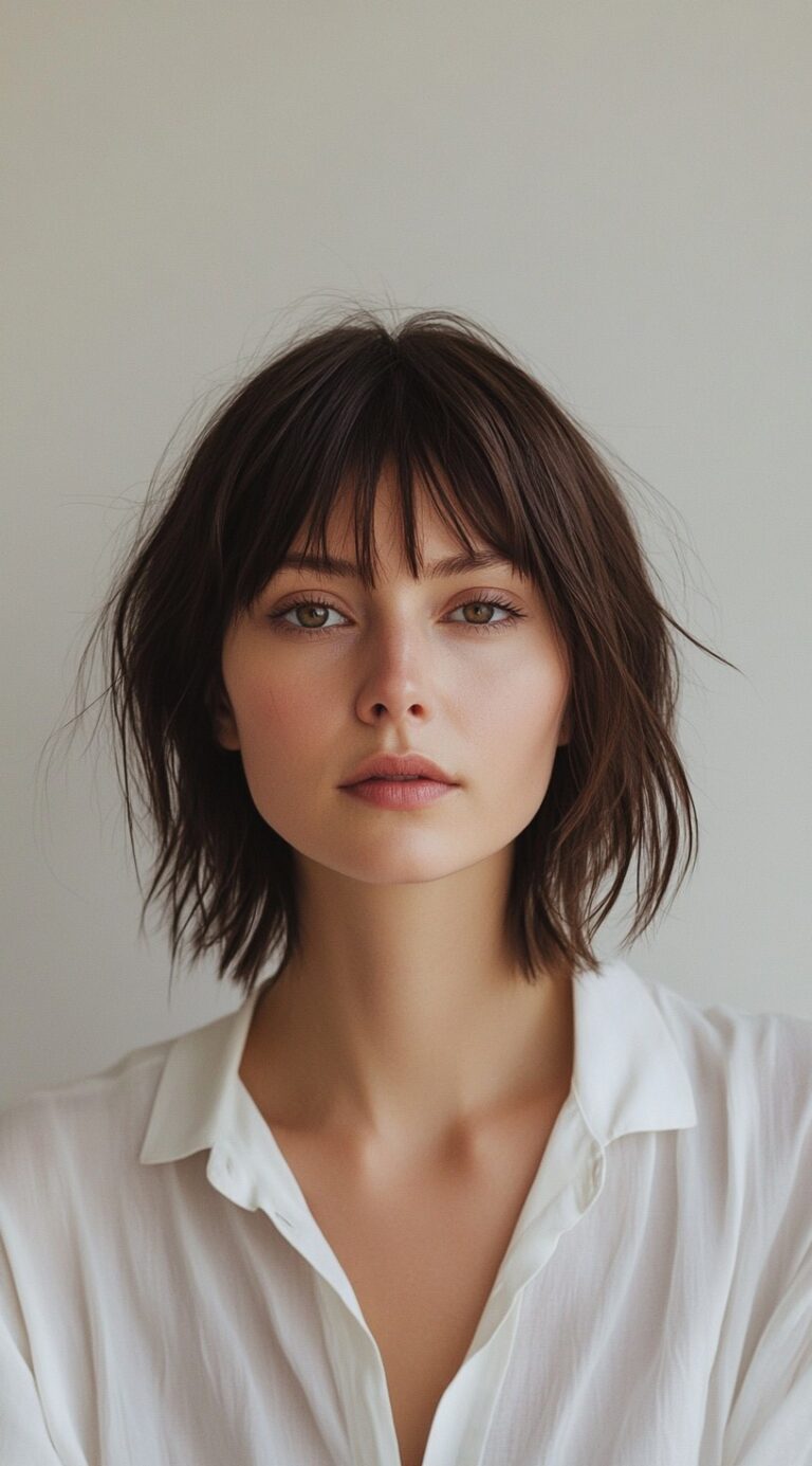 19 Flawless Fine Hair with Bangs Hairstyles: Creative Ideas to Add ...