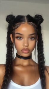27 Flawless Middle Part Hairstyles for Black Women: Versatile Ideas for ...
