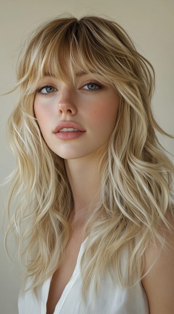 23 Face Framing Layers with Bangs Ideas: Effortless Beauty and Style ...