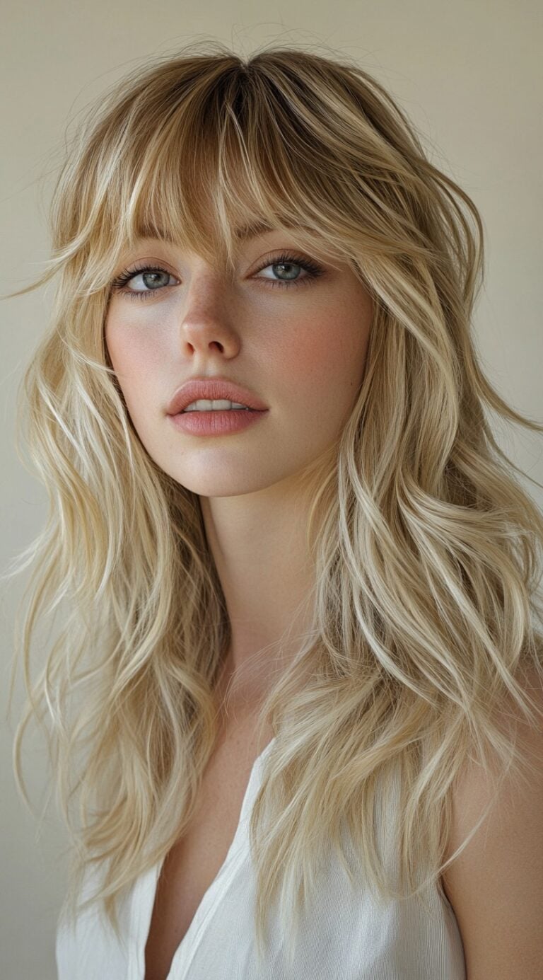 23 Face Framing Layers with Bangs Ideas: Effortless Beauty and Style ...