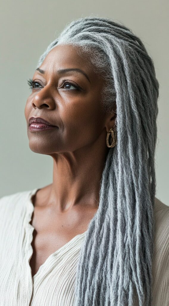 22 Hairstyles for Older Black Women with Gray Hair: Stunning Ideas to ...