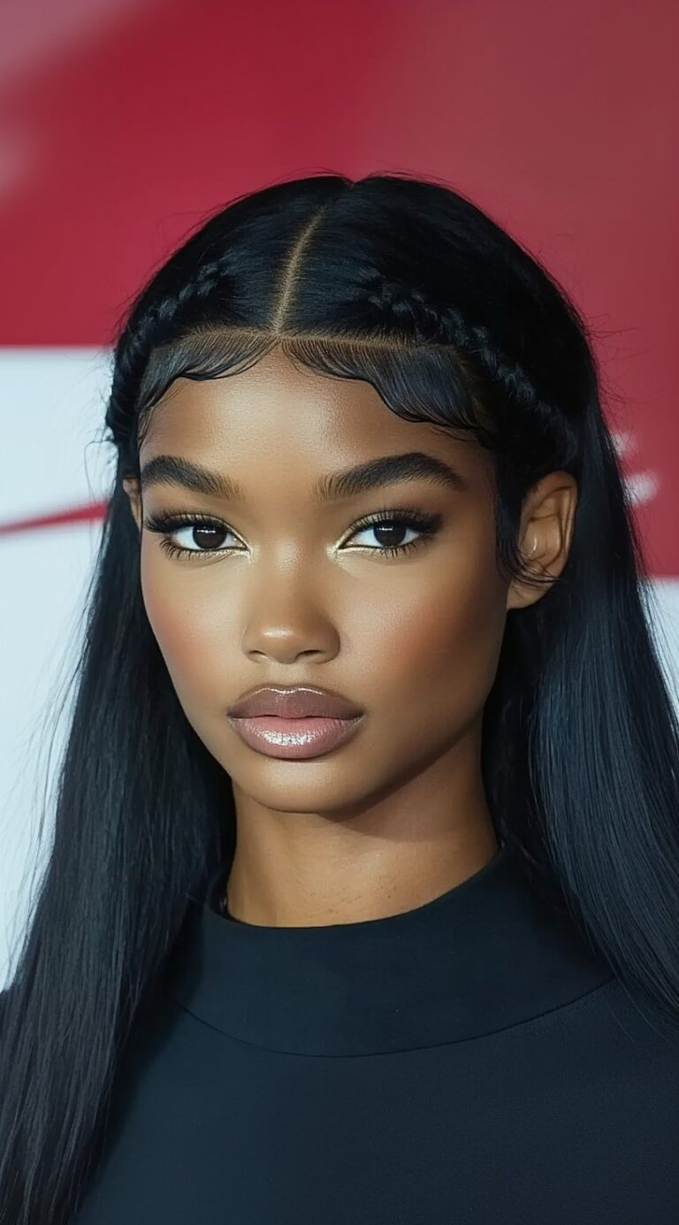 27 Flawless Middle Part Hairstyles for Black Women: Versatile Ideas for ...