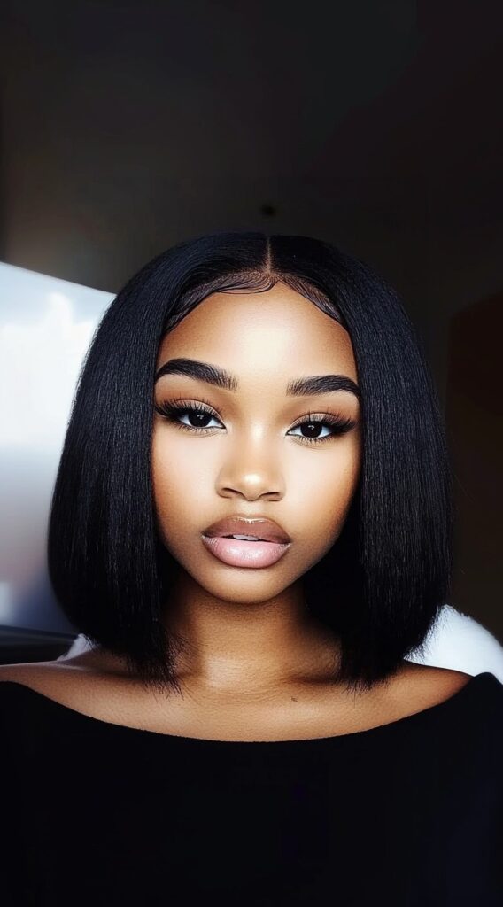 27 Flawless Middle Part Hairstyles for Black Women: Versatile Ideas for ...