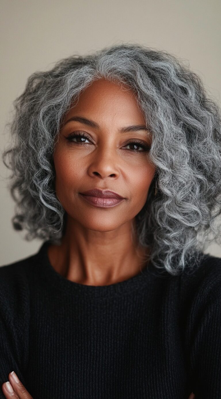 22 Hairstyles for Older Black Women with Gray Hair: Stunning Ideas to ...