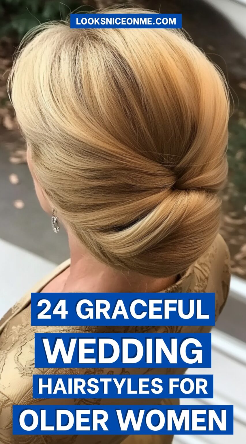 24 Graceful Wedding Hairstyles for Older Women: Beautiful Ideas to ...