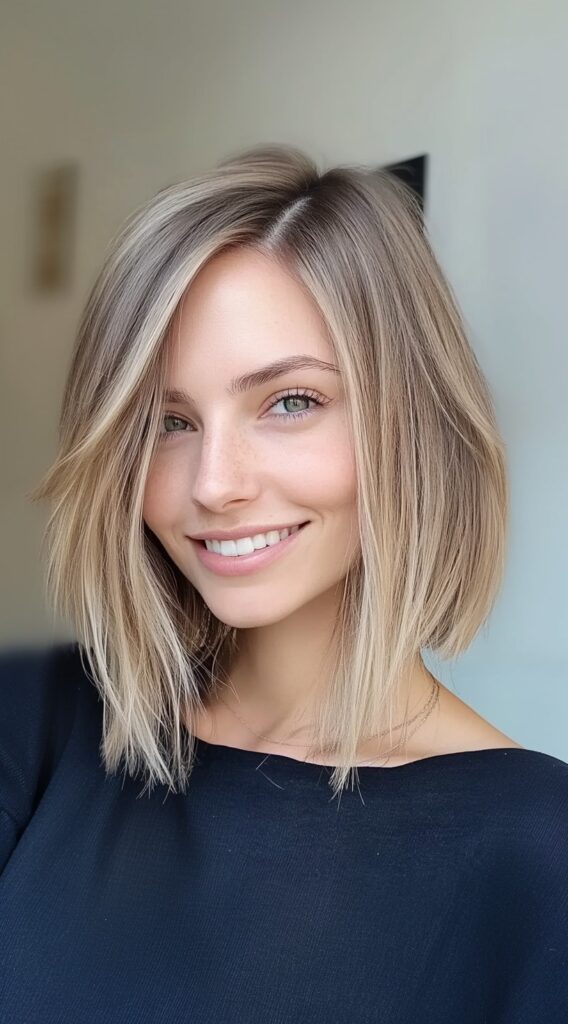 23 Chic Lob Hairstyles for Thin Hair: Ideas That Add Volume Without the ...