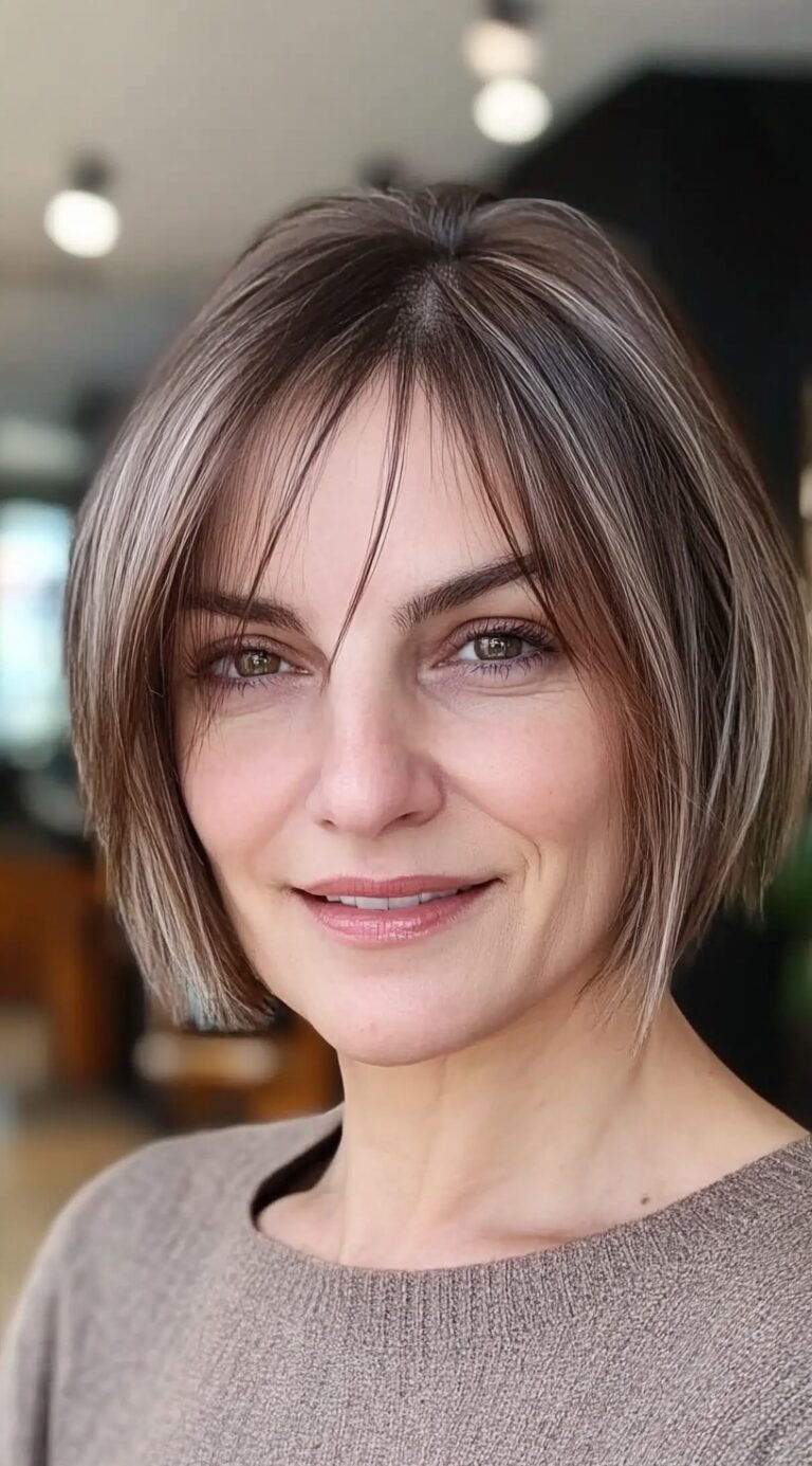 23 Timeless Bobs for Thin Hair for Older Women: Chic Ideas to Add ...
