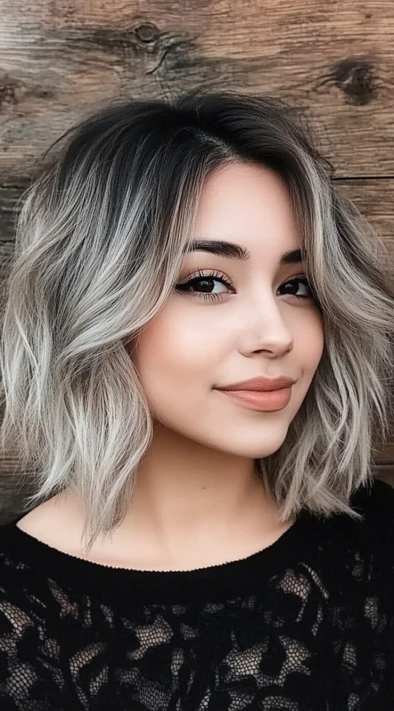 27 Shaggy Bob Hairstyles for Fine Hair and Round Faces: Flattering ...