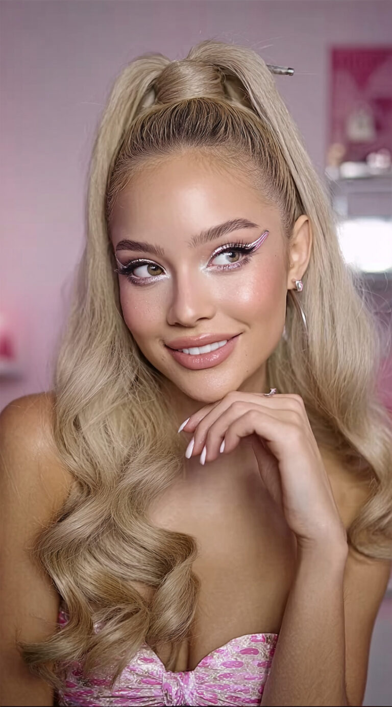 16 Playful Barbie Hairstyles: Glam Ideas for Halloween and Beyond | LooksNiceOnMe